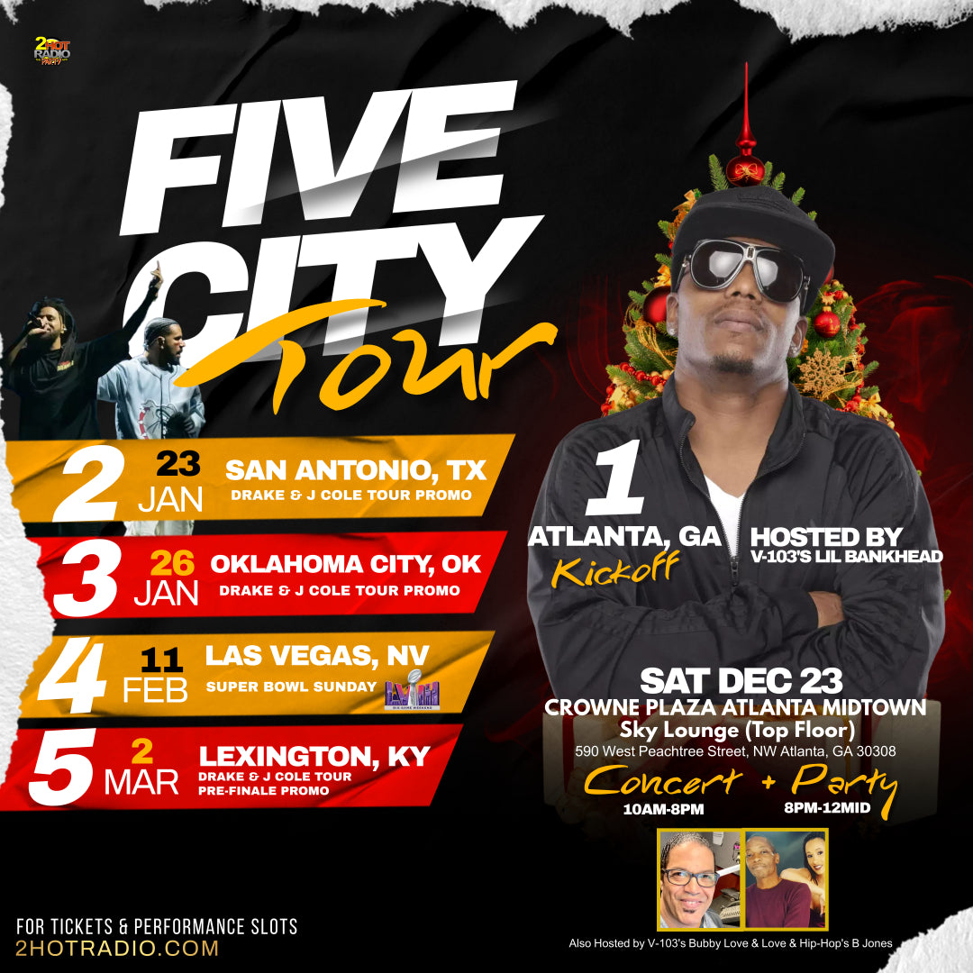 ATL Holiday Concert Kickoff | 5 City Tour — 2HotStore