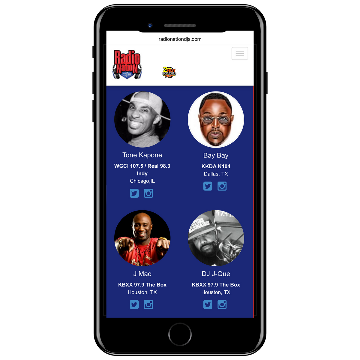 Radio Nation DJs Playlist Add — 2HotStore